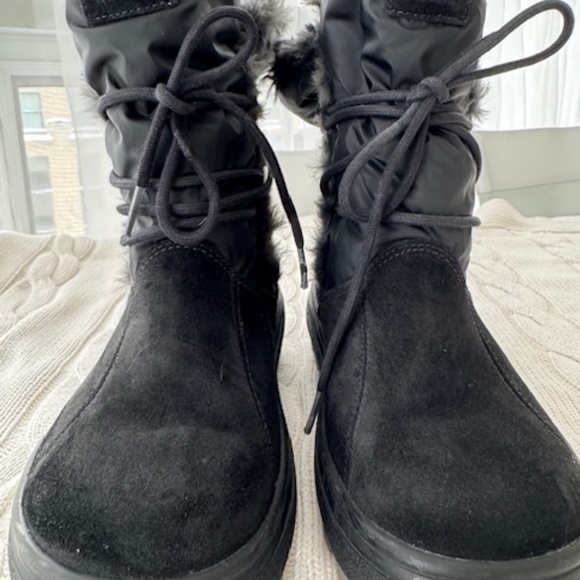 Olang | Shoes | Olang Winter Boots With Spikes Black Suede Size 37 7 ...